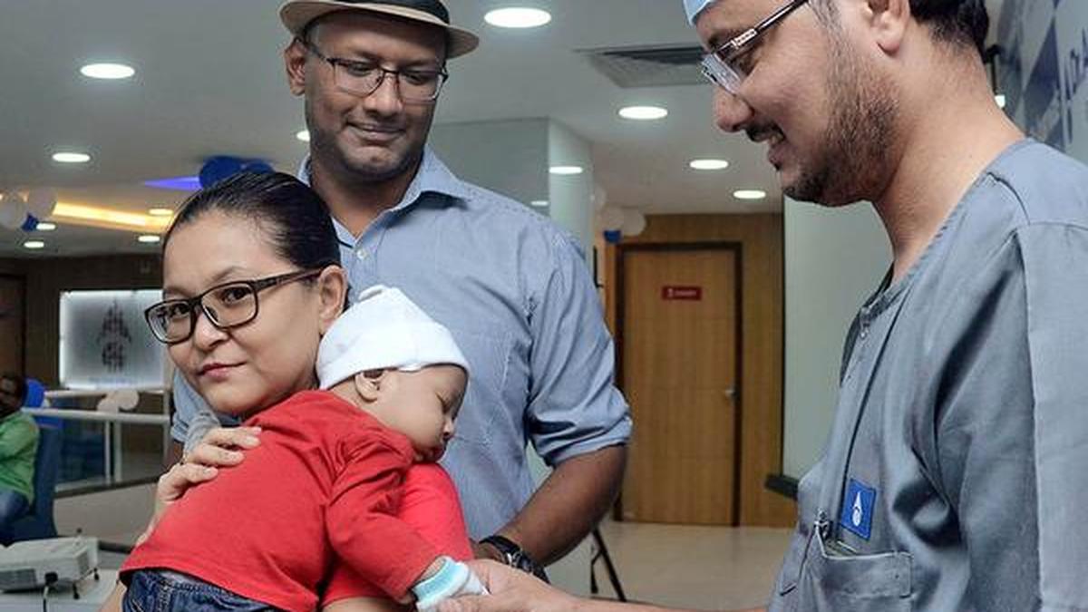 Saving three-month-old infant from blindness - The Hindu