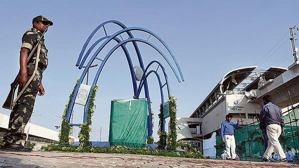 Pylon reflects the past and future - The Hindu