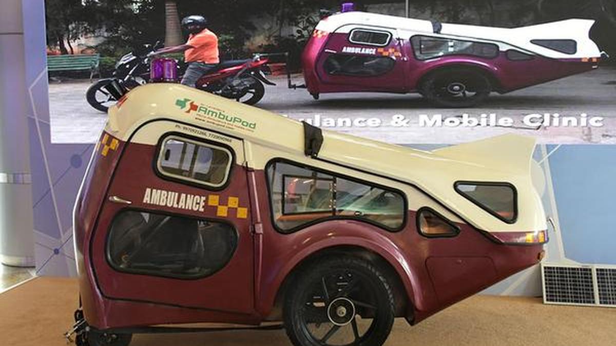 AmbuPod for better emergency medical service - The Hindu