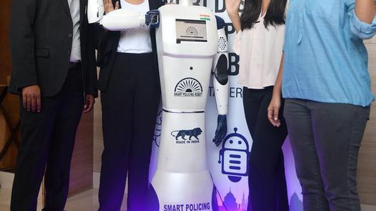 Hyderabad welcomes ‘Robocop’ prototype - The Hindu