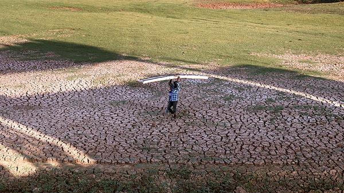 Taliperu reservoir hits rock bottom even before summer - The Hindu