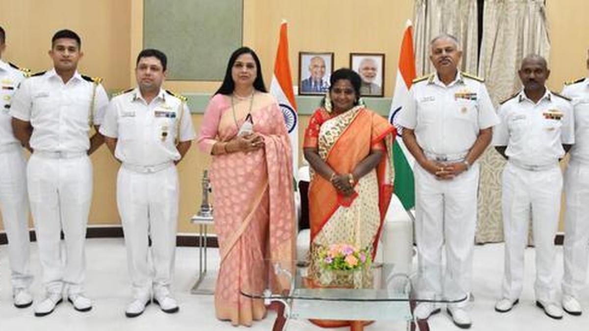 Governor apprised of readiness of Indian Navy - The Hindu