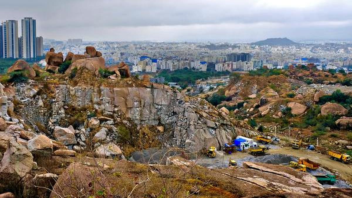Hyderabad’s geological heritage turning to dust - The Hindu