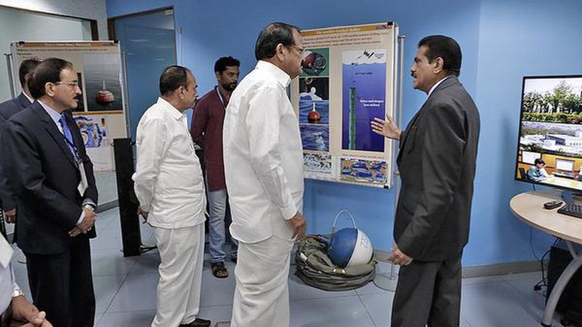 Work in synergy, V-P tells INCOIS scientists - The Hindu