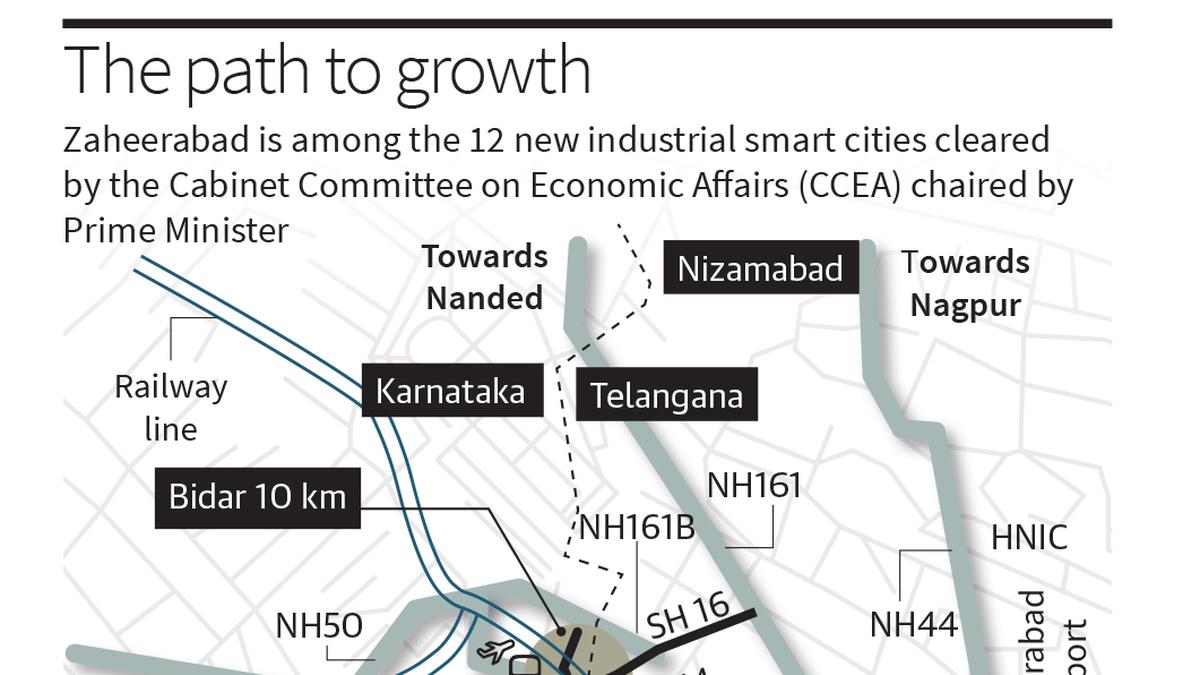Zaheerabad to be developed as smart industrial city at a cost of ₹2,361 ...