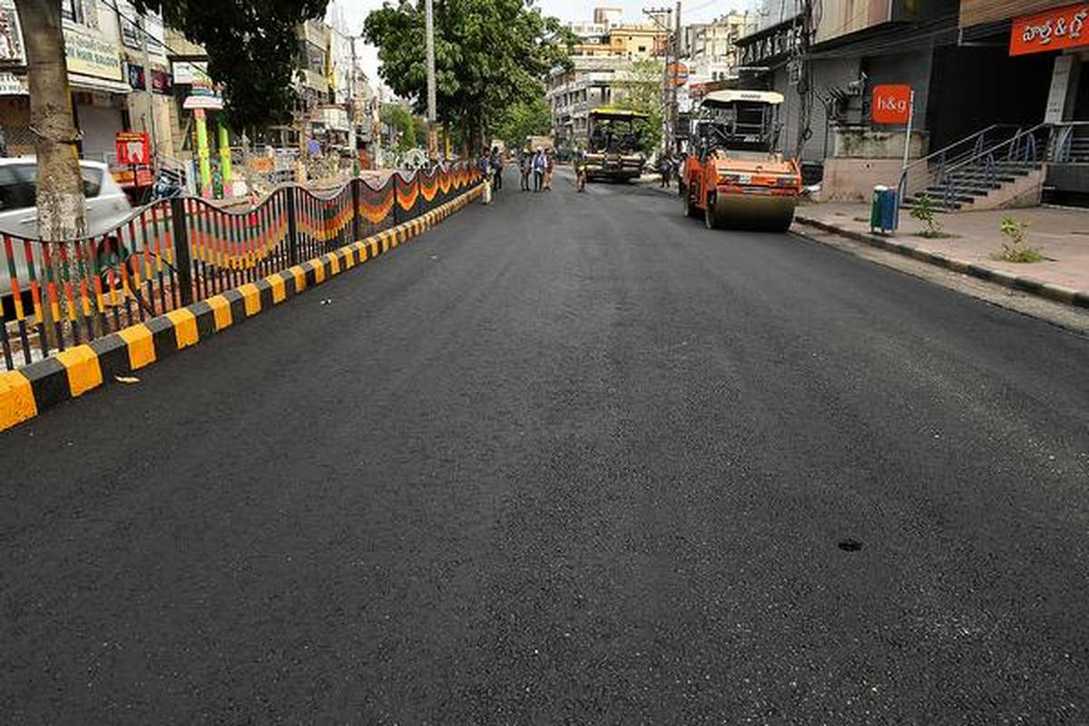 250 km of BT roads relaid - The Hindu