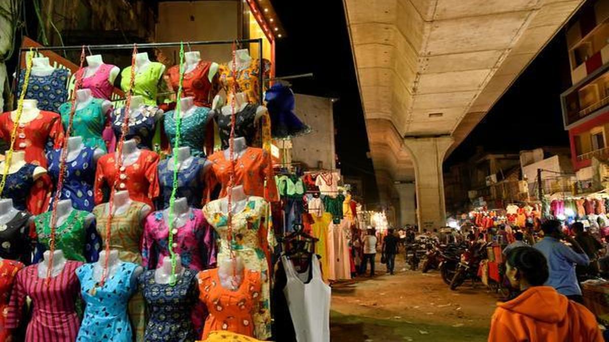 In Hyderabad’s Sultan Bazar, it’s business as usual - The Hindu