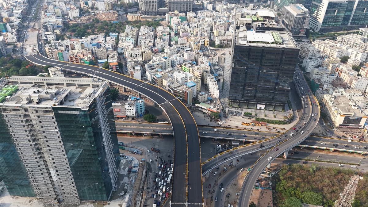 1.2 km long Shilpa Layout third level flyover set to open in June first ...