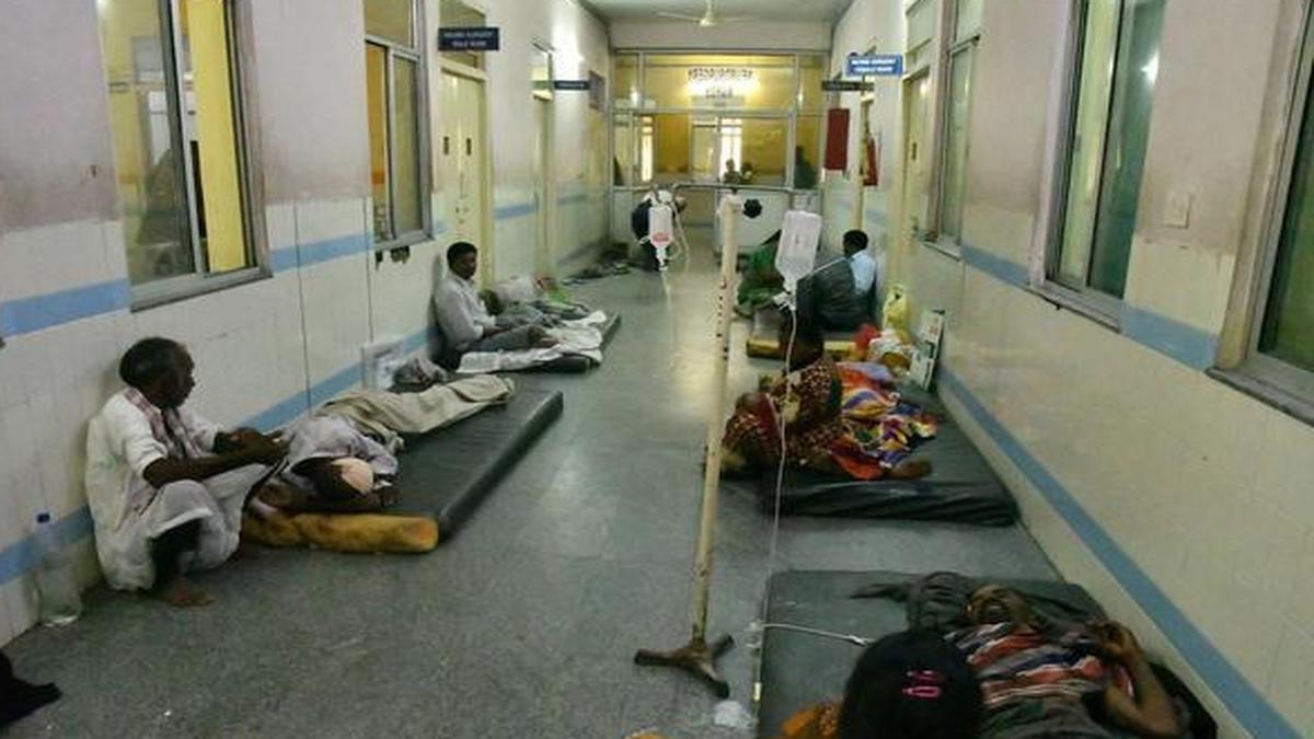 Too many patients, too few beds in city’s govt. hospitals - The Hindu