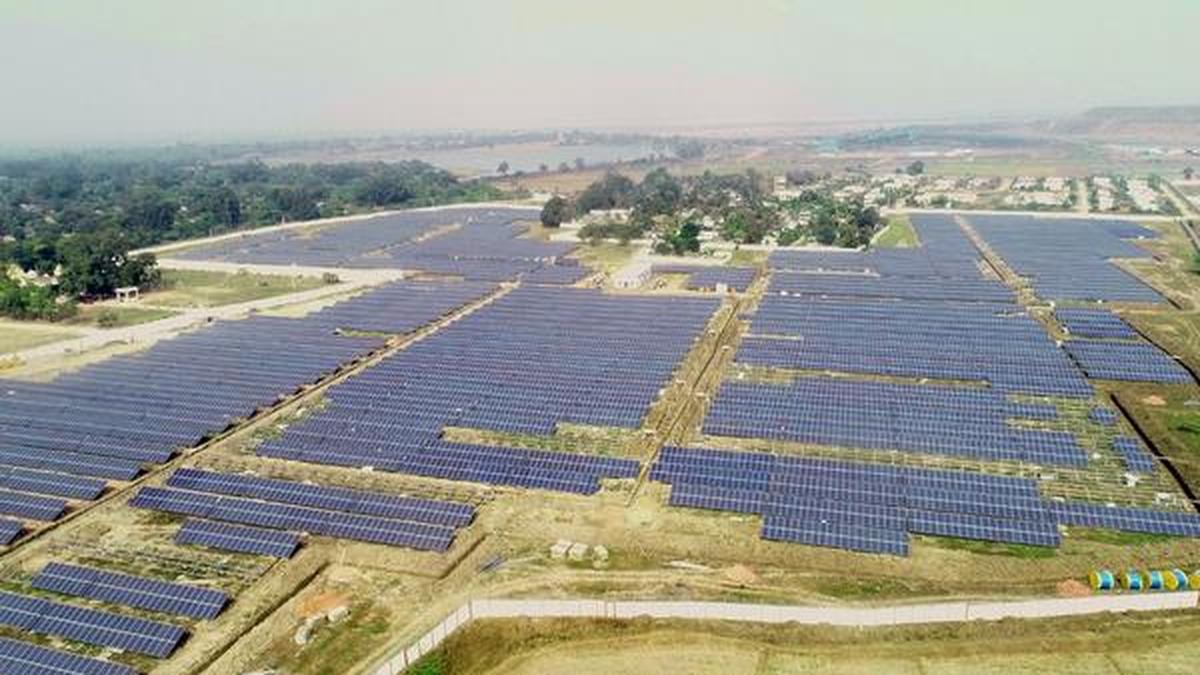 SCCL synchronises another 30 MW solar power plant to grid - The Hindu
