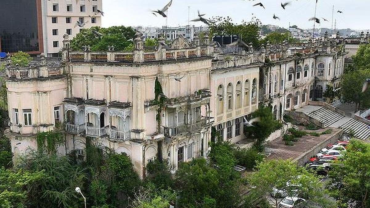 Intach suggests repairs to Errum Manzil for reuse - The Hindu