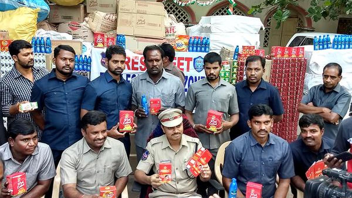 Duplicate goods packaging units busted - The Hindu