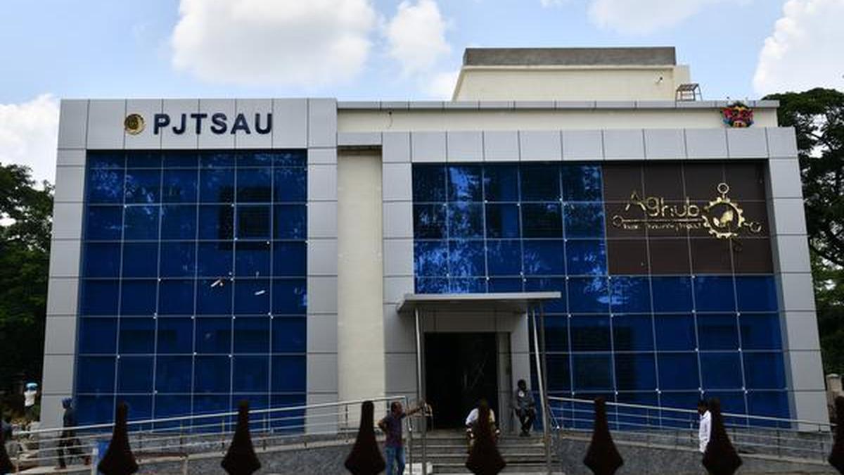 PJTSAU to have its footprint in agri innovation ecosystem - The Hindu