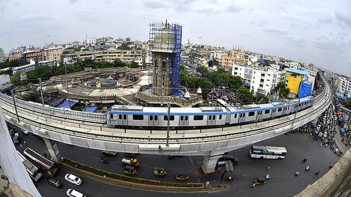 Ameerpet-L.B.Nagar metro service from Monday - The Hindu