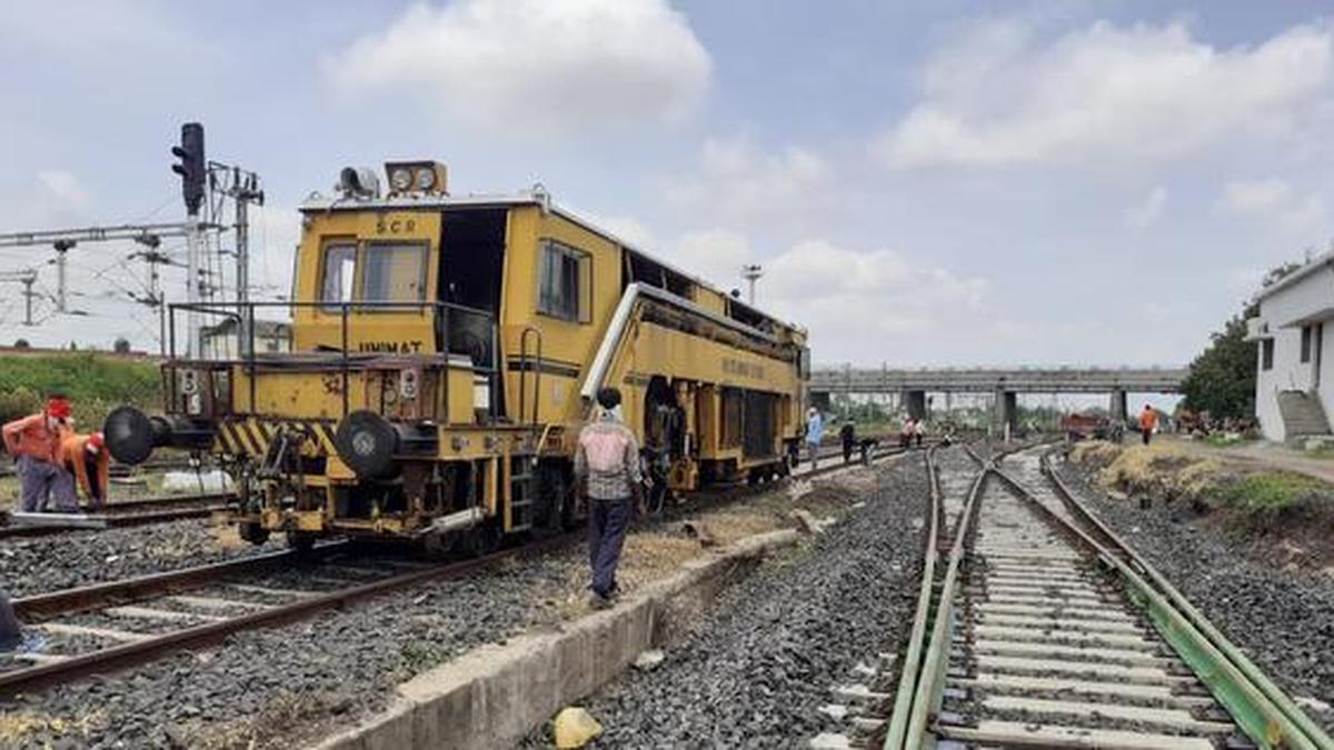 Akola-Akot rail line ready - The Hindu