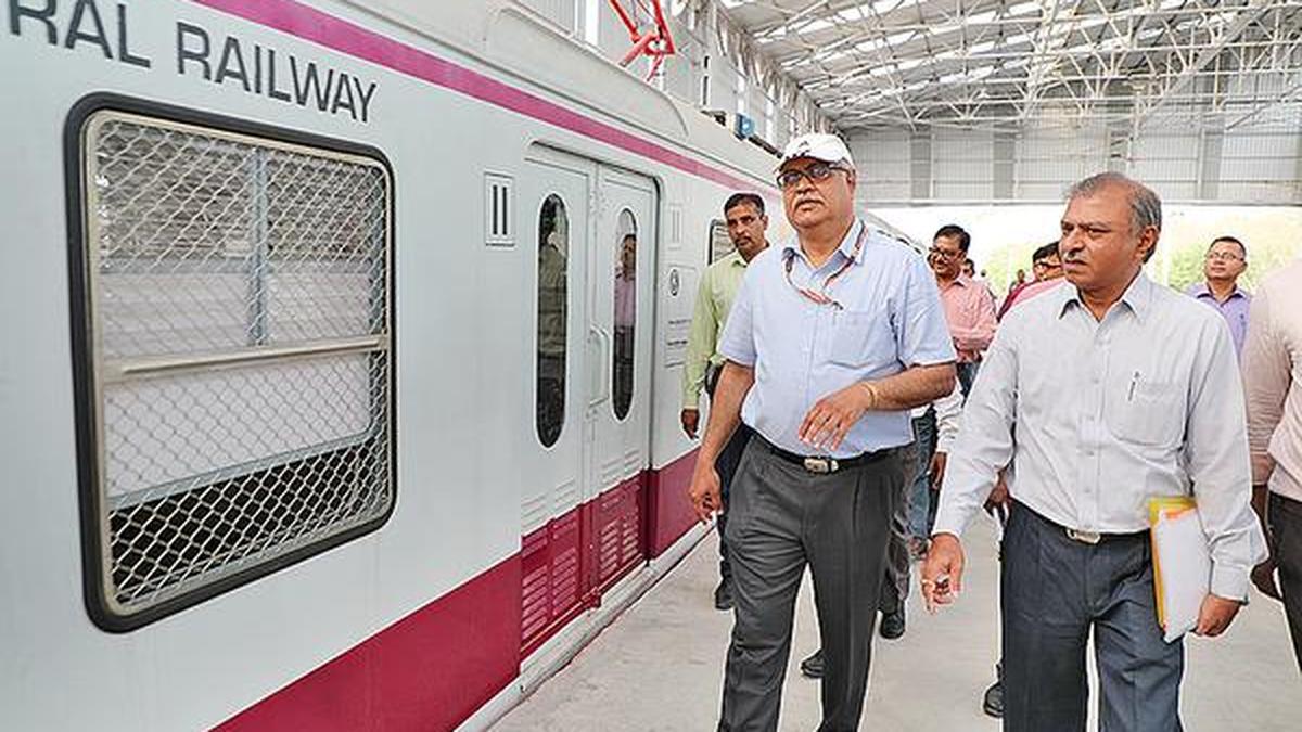 New MMTS trains to be operated from today - The Hindu