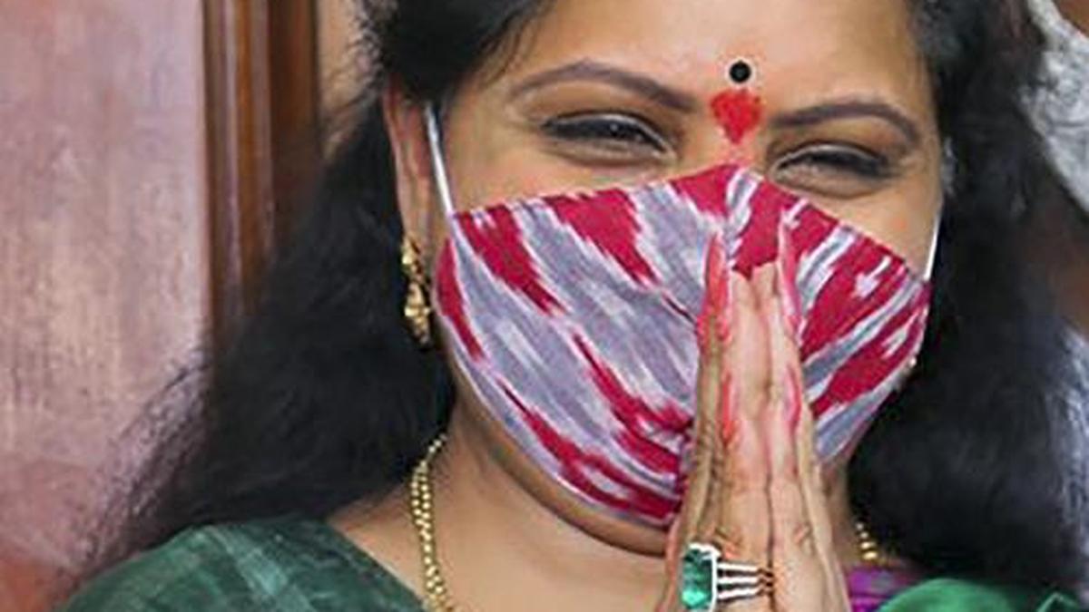 Kavitha: CM’s national platform is to evolutionise agriculture - The Hindu