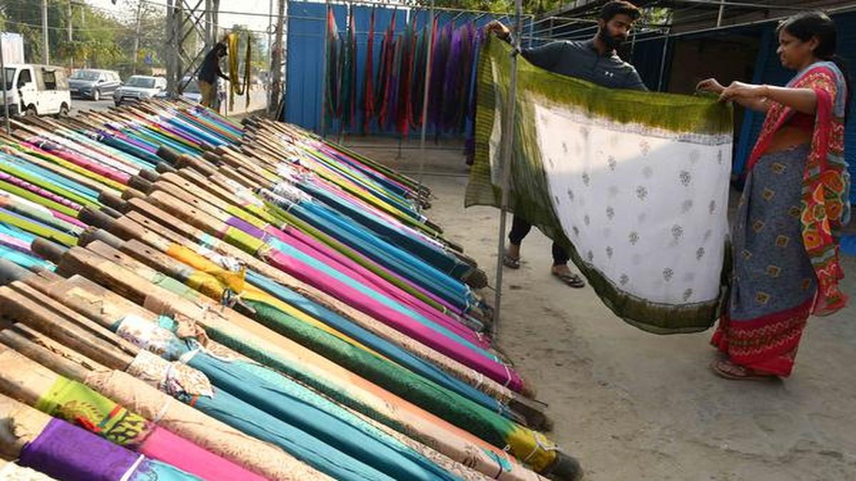 Textile traders launch postcard campaign against GST hike plan - The Hindu