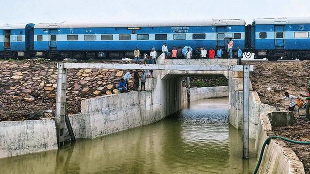 Railway under-bridge proves a bane to Gimma villagers - The Hindu
