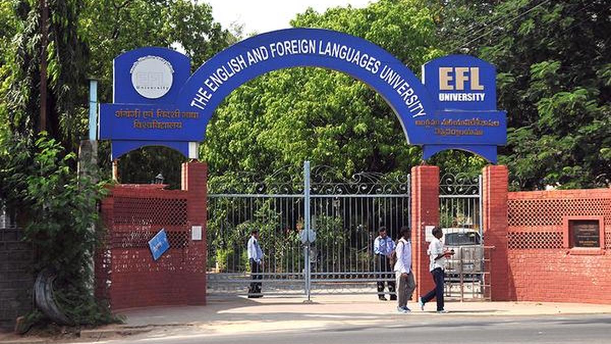 EFLU to turn 60 on November 16 - The Hindu