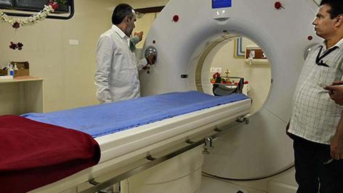 Minister inaugurates CT scanner at NIMS - The Hindu