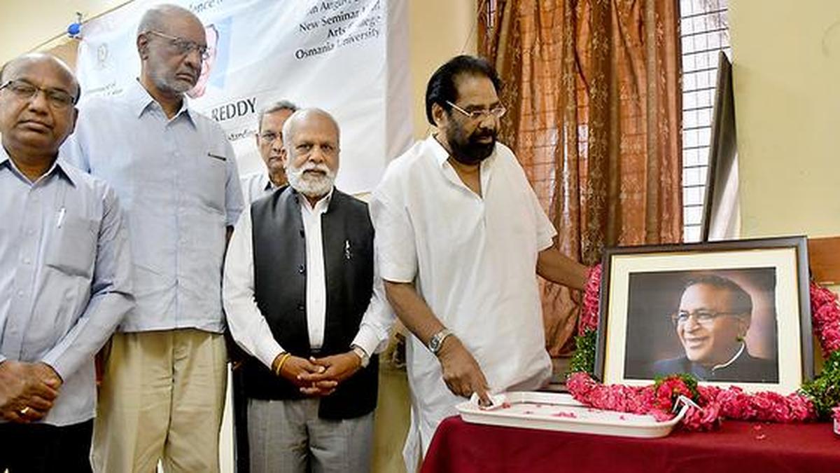 ‘Jaipal Reddy was a man of integrity’ - The Hindu