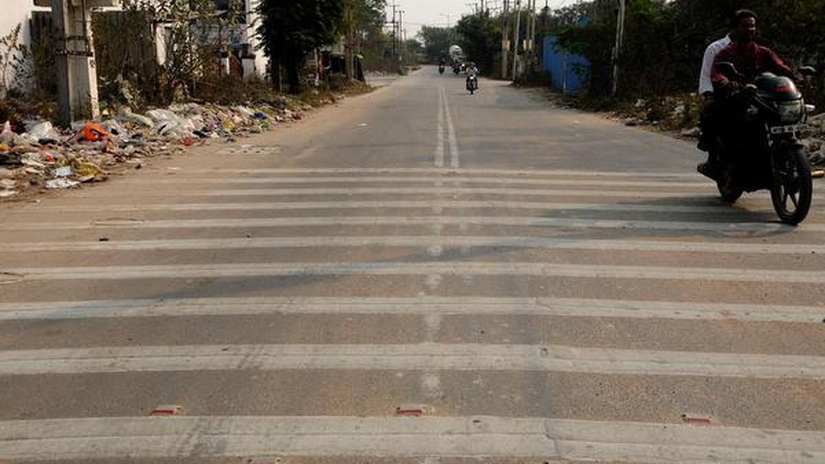 Motorists see rumble strips on city roads as a killjoy - The Hindu