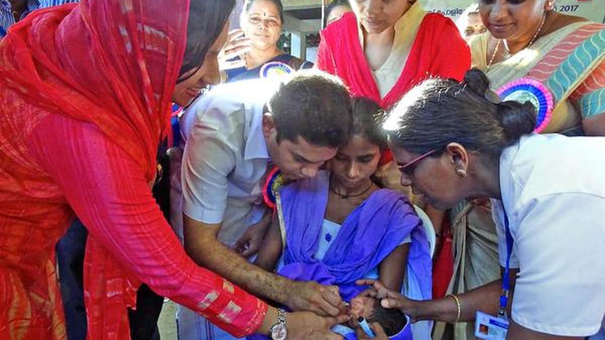 Polio drive achieves 89% coverage - The Hindu