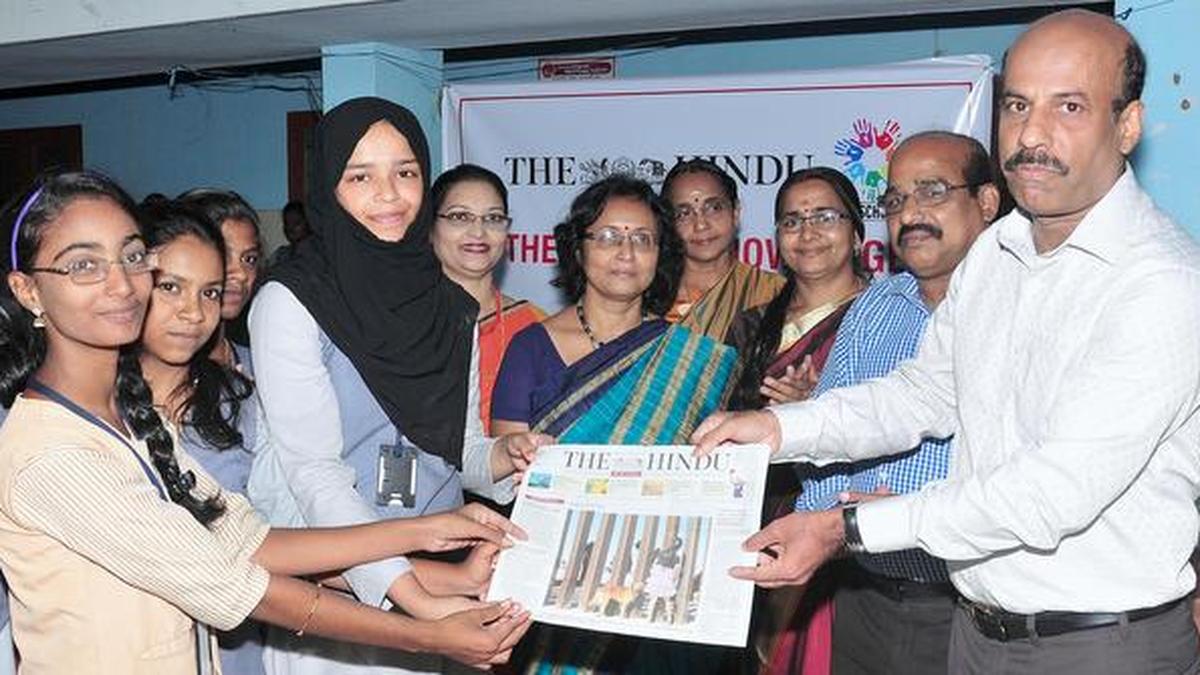 The Hindu in School launched in 10 more government schools - The Hindu