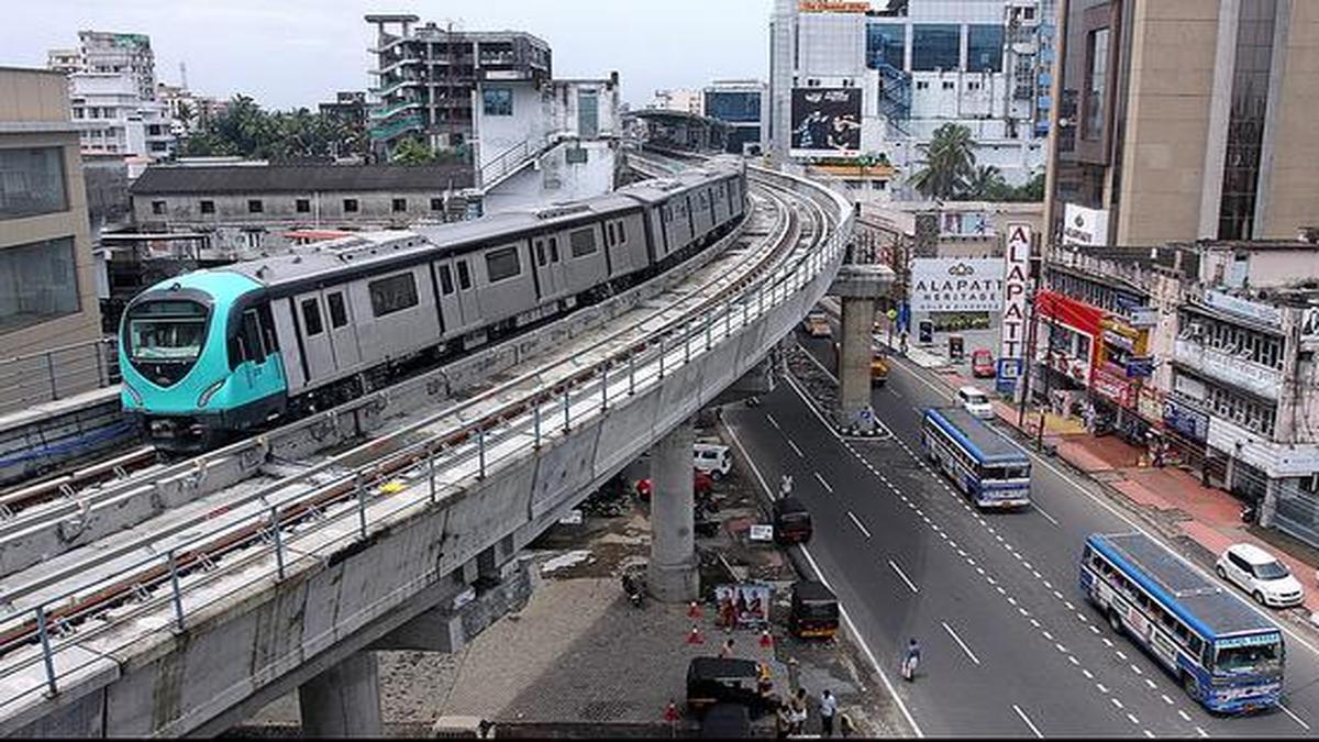 Metro may be extended up to Thripunithura rail station - The Hindu