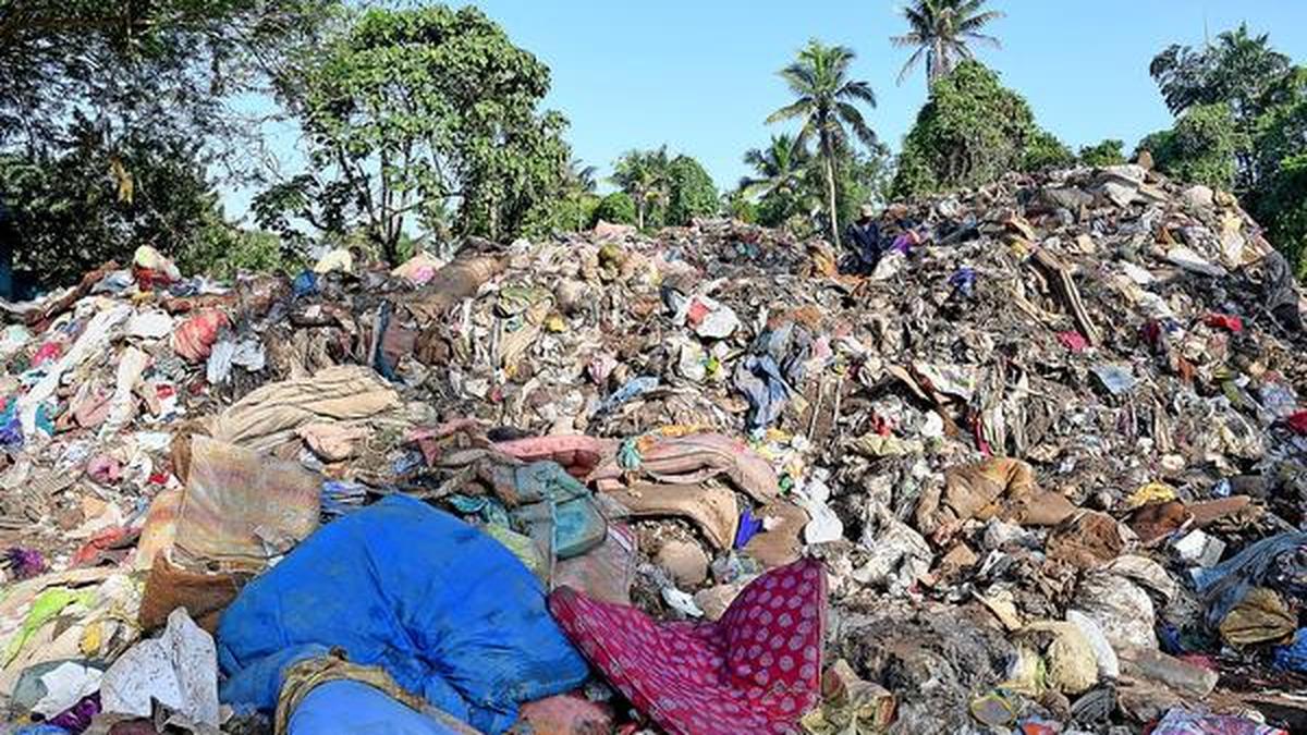 Brahmapuram waste plant sitting on a powder keg - The Hindu