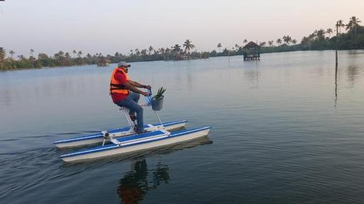 Matsyafed Aqua Tourism Centre gets water cycle - The Hindu