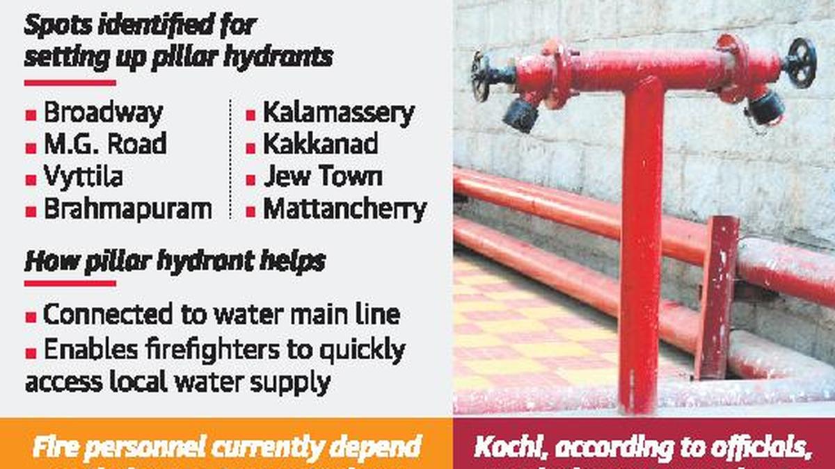 City to have permanent hydrant systems soon - The Hindu