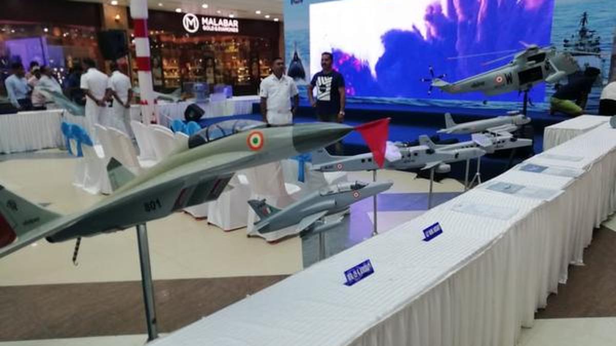 Naval expo gets under way in city - The Hindu