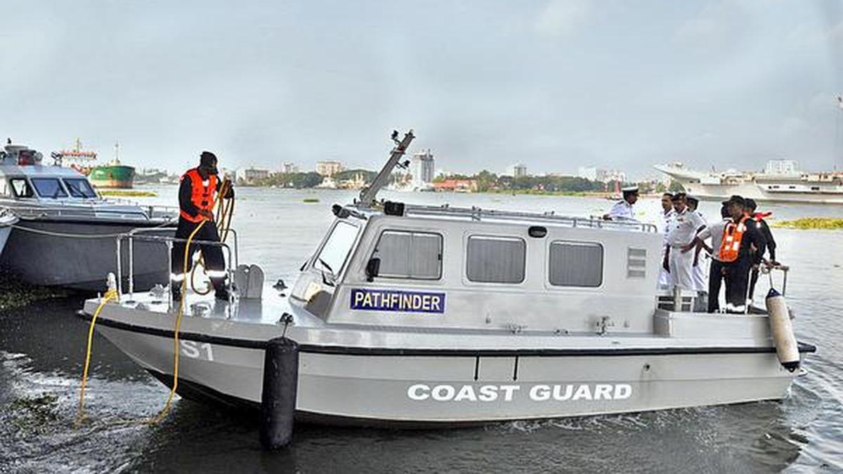 Mauritius vessel repaired at Navy yard in Kochi - The Hindu