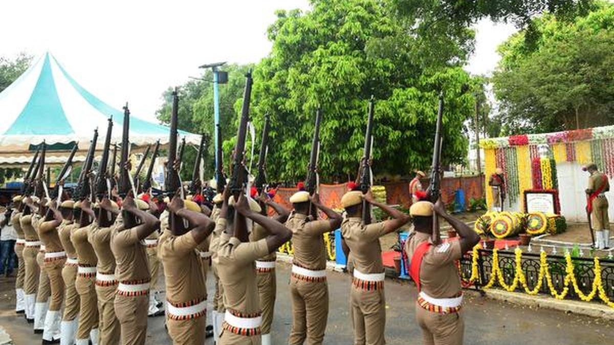 Police Commemoration Day observed - The Hindu