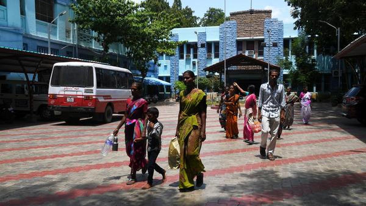 Operation theatre complex project takes shape slowly but surely - The Hindu