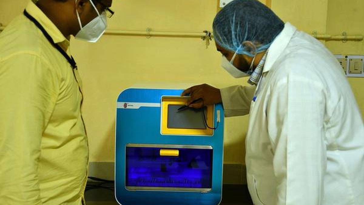 Automated RNA extraction machine commissioned - The Hindu
