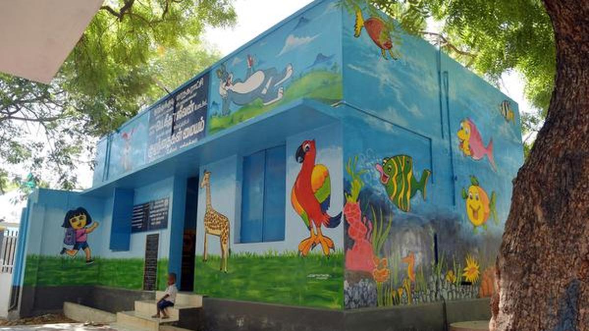 Anganwadis and schools being revamped - The Hindu