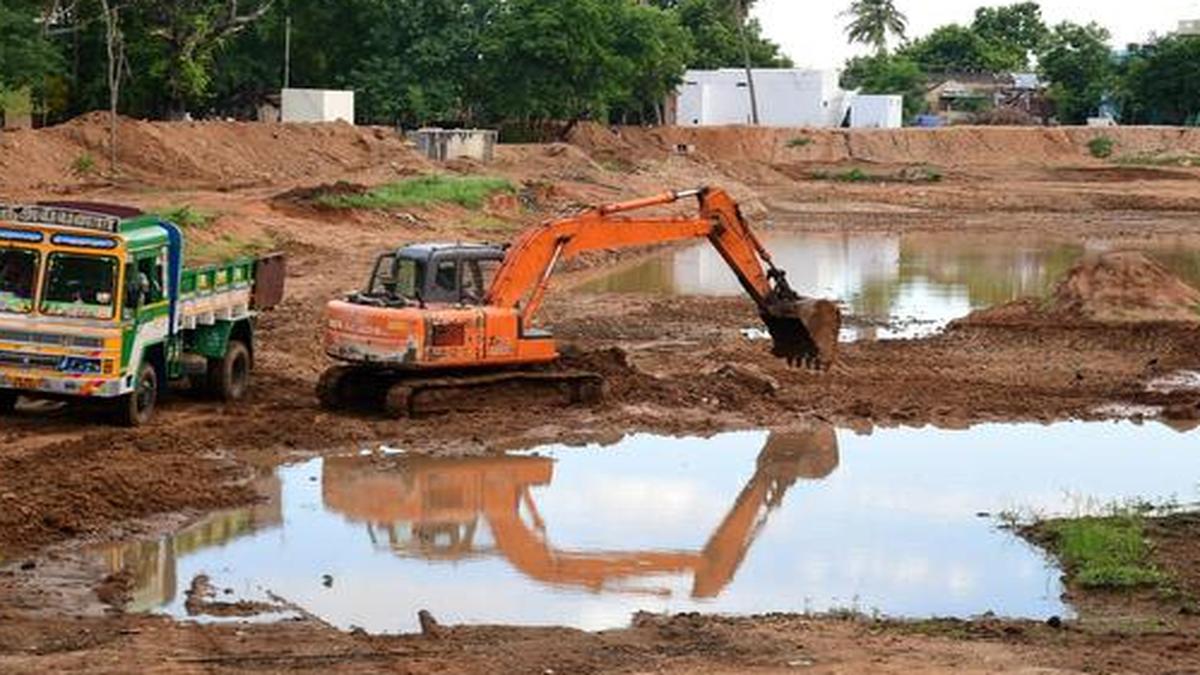 Rejuvenation of 10 ooranies in city underway - The Hindu