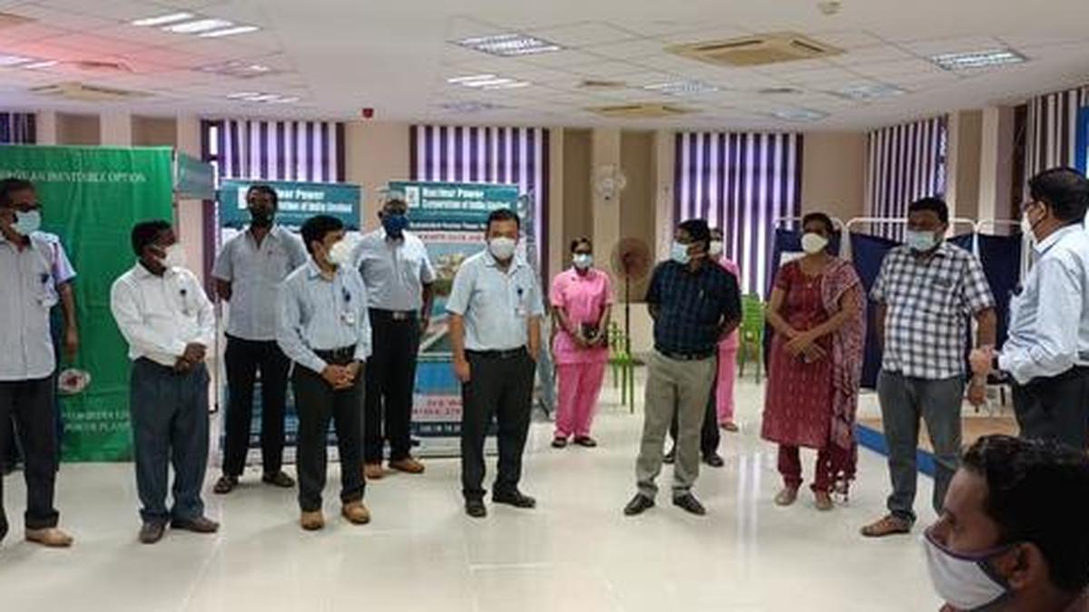 Treatment centre established for labourers at KKNPP site - The Hindu