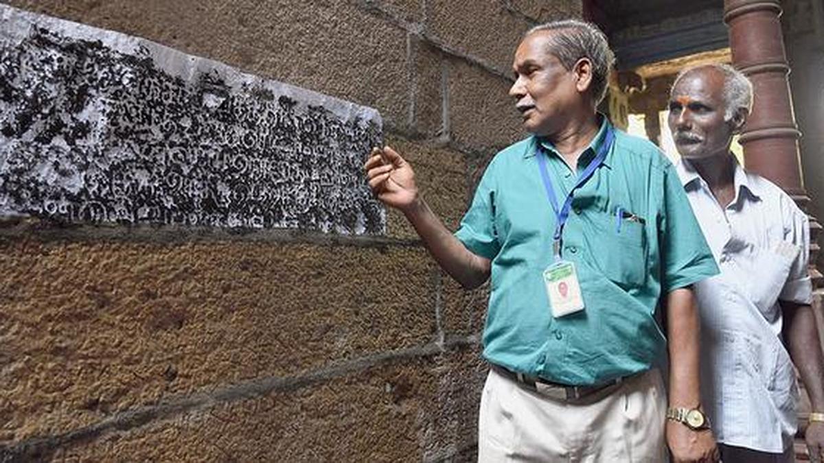 Documentation of inscriptions at Meenakshi Temple begins - The Hindu