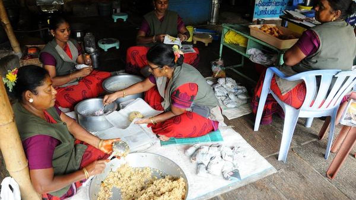When women SHG members serve the public - The Hindu