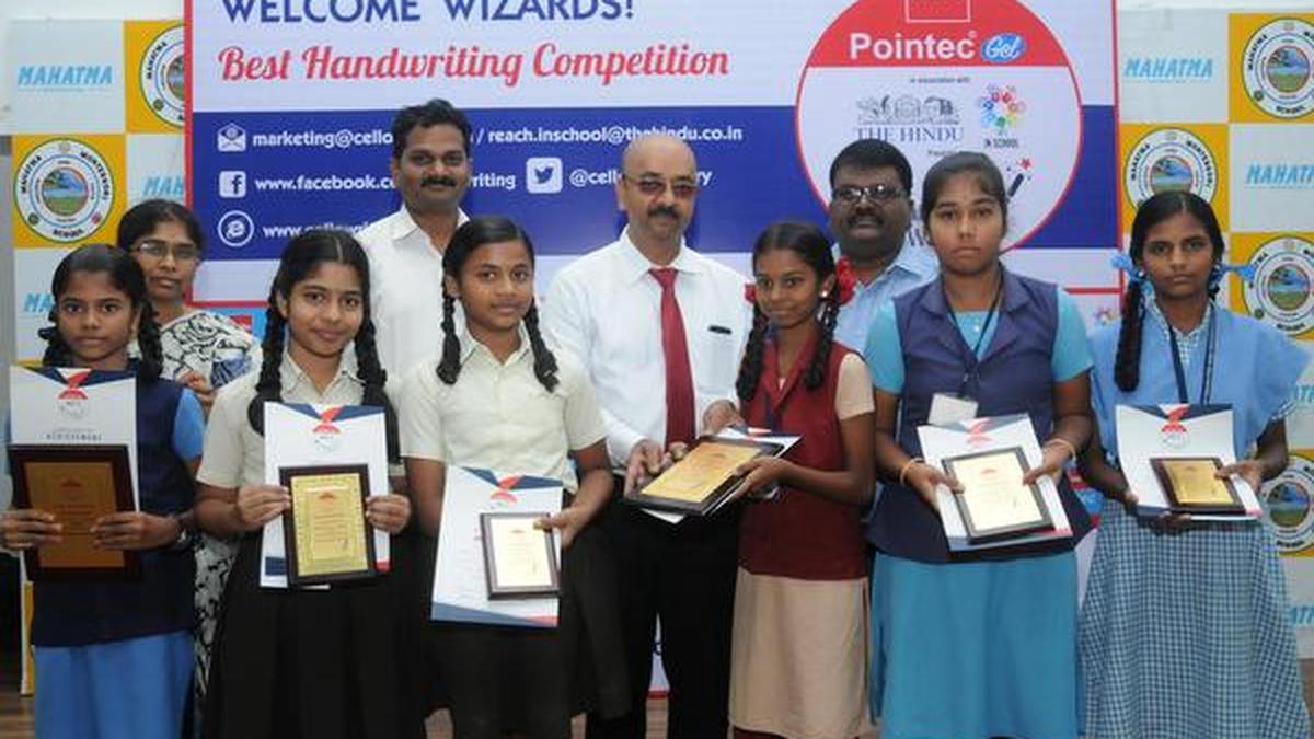 Keep on practising, students told - The Hindu