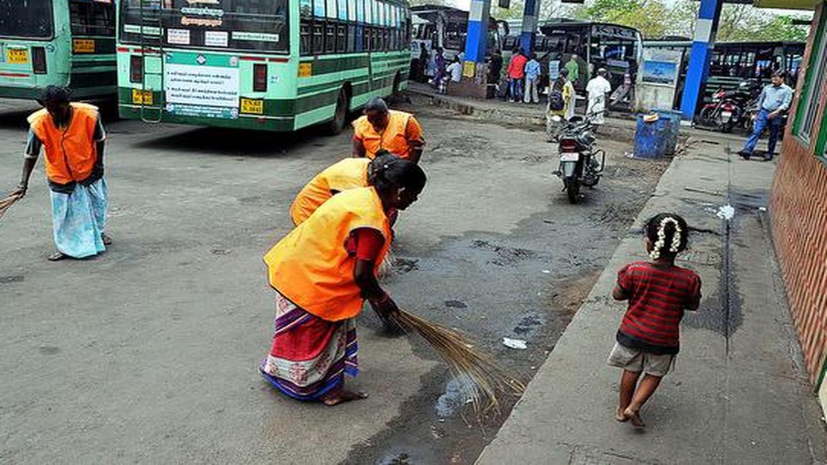 The best maintained bus stand - The Hindu