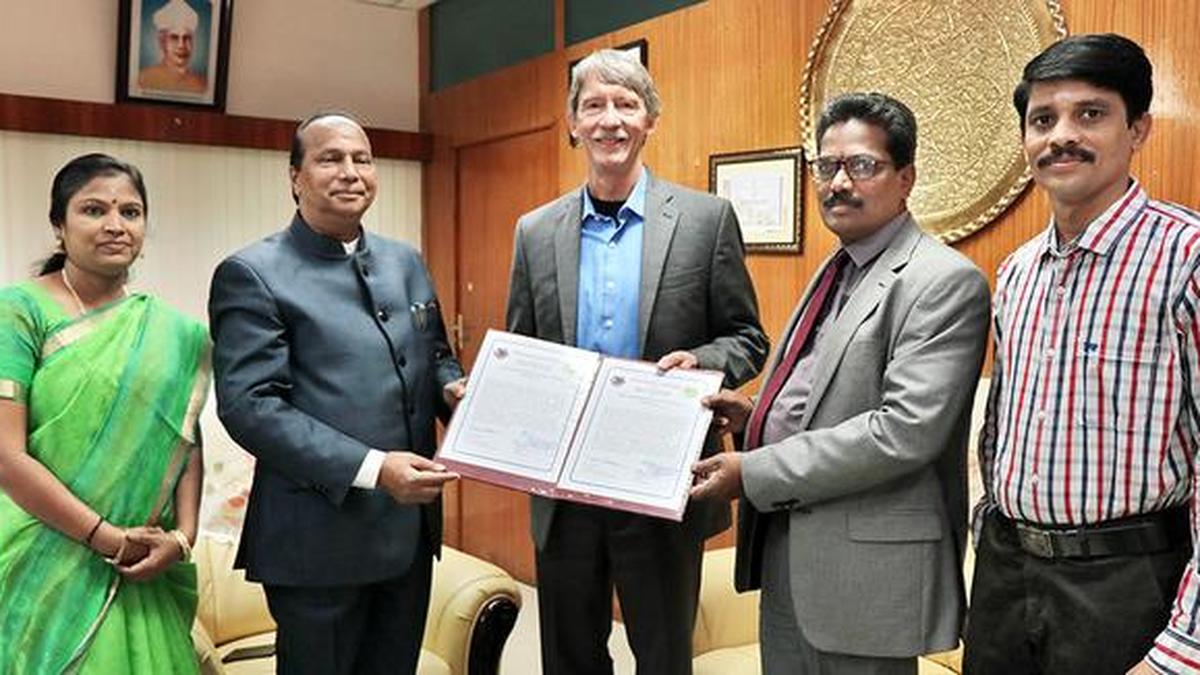 MKU signs agreement with US start-up - The Hindu