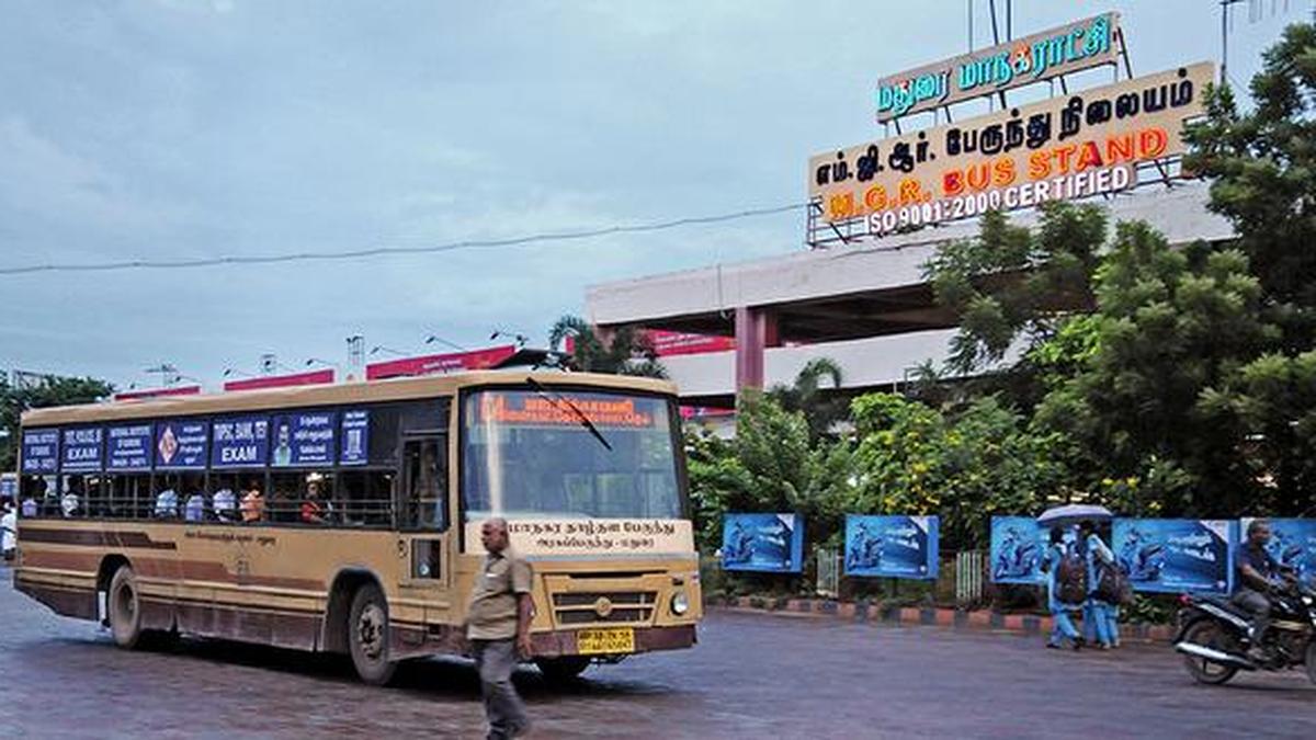 It is now MGR bus stand at Mattuthavani - The Hindu