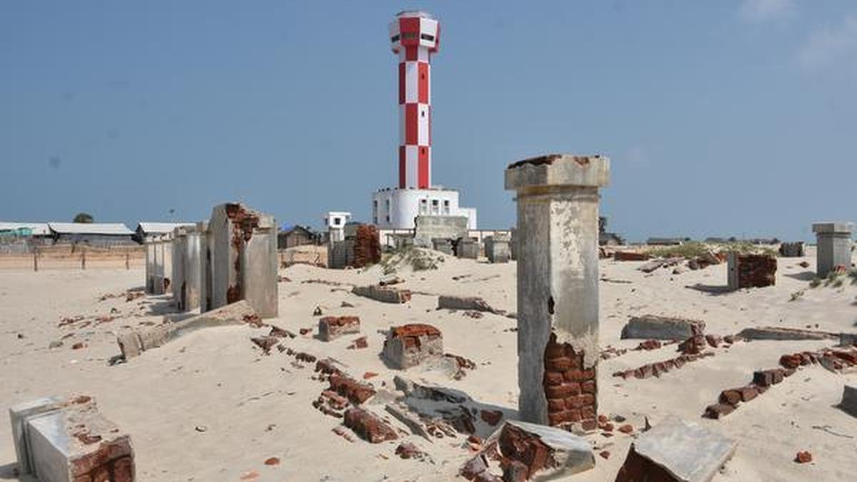 Lighthouse work in final stage - The Hindu