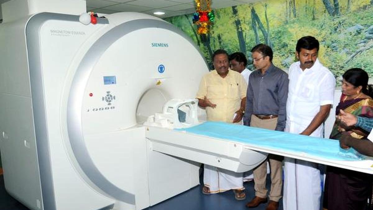 Dindigul GH gets MRI scan facility - The Hindu