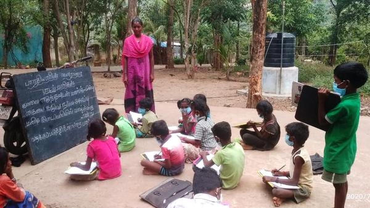 Engaging tribal students during lockdown - The Hindu